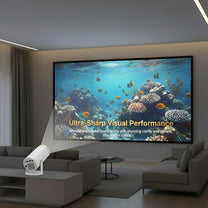 Brother eye 4k Mini projector 300 lumens , Built-in speaker , Pre inst ...